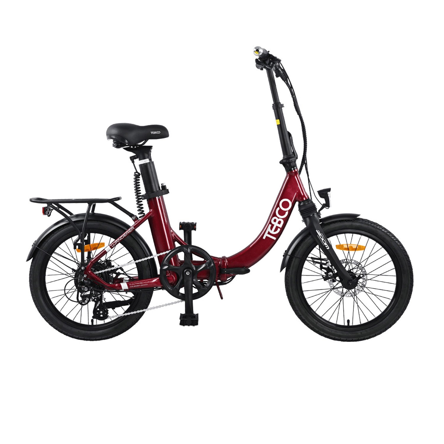 Tebco Wanderer Folding Electric Bike – South Coast Electric Bikes